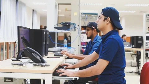 Computer Engineering Stock Video Footage | Royalty Free Computer ...