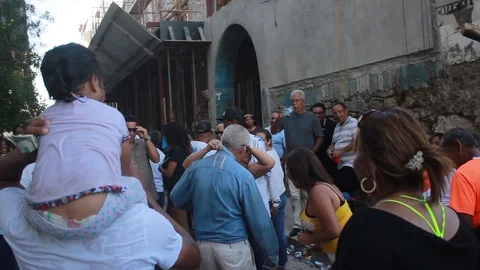 Group of latin people dancing at an outd... | Stock Video | Pond5