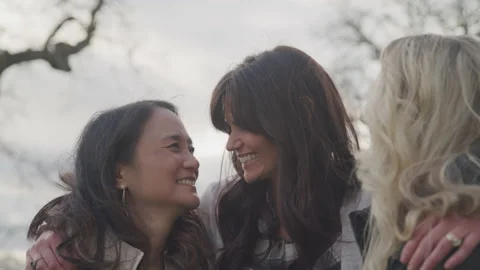 Group of Mature Women Laughing Together | Stock Video | Pond5