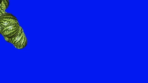 group of melons animation transition on ... | Stock Video | Pond5