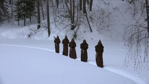 Franciscan Monk Stock Footage ~ Royalty Free Stock Videos | Page 3