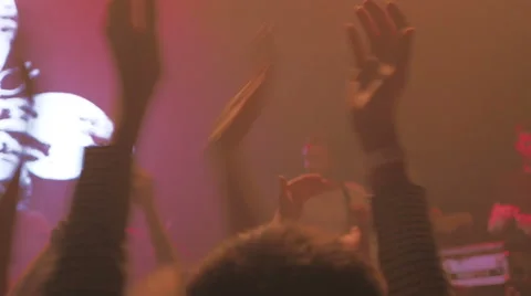 Group of people claping one's hands on t... | Stock Video | Pond5