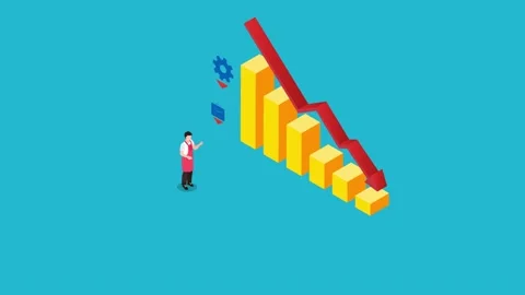 Group of people stand with declining fin... | Stock Video | Pond5