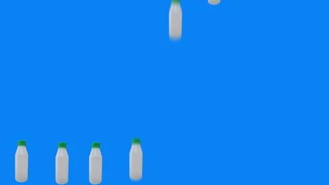 group of plastic bottles animation, edit... | Stock Video | Pond5