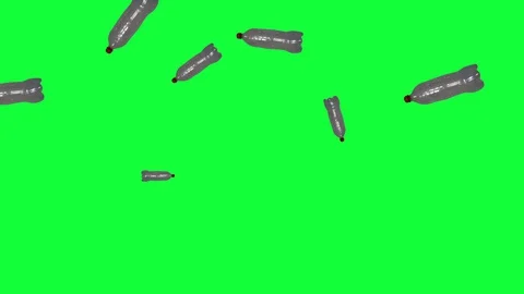 group of plastic bottles animation, edit... | Stock Video | Pond5