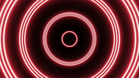 Group of red circles seamless loop anima... | Stock Video | Pond5