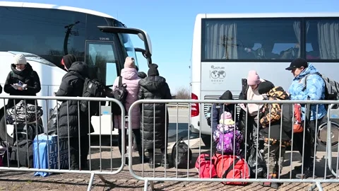 Ukrainan Women Bus Stock Video Footage | Royalty Free Ukrainan Women ...