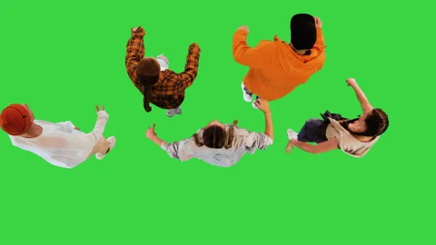 Group of street dancers dancing moving i... | Stock Video | Pond5