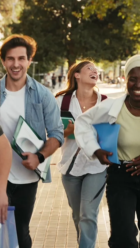 College Students Running Stock Video Footage | Royalty Free College ...