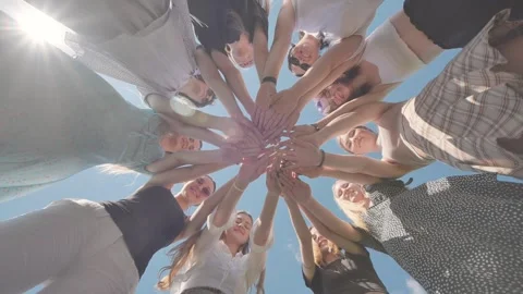 Women Joining Hands Stock Videos – Royalty-Free HD & 4K Videos | Pond5