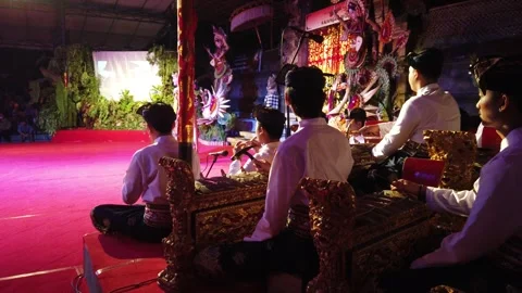 Group of Young Musicians Play Gamelan Mu... | Stock Video | Pond5