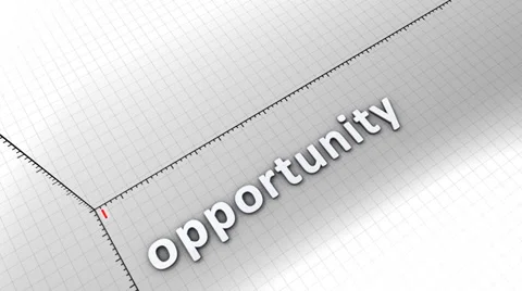 Growing chart graphic animation, Opportu... | Stock Video | Pond5