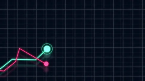 Growing Lines Chart Infographics Animati... | Stock Video | Pond5