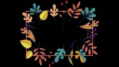 Growing plants and vines animation on bl... | Stock Video | Pond5