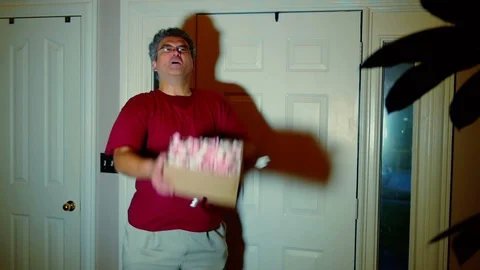 grown man having a temper tantrum | Stock Video | Pond5