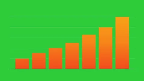 Graph Green Screen Stock Video Footage | Royalty Free Graph Green ...
