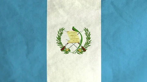 Guatemalan flag waving in the wind (full... | Stock Video | Pond5