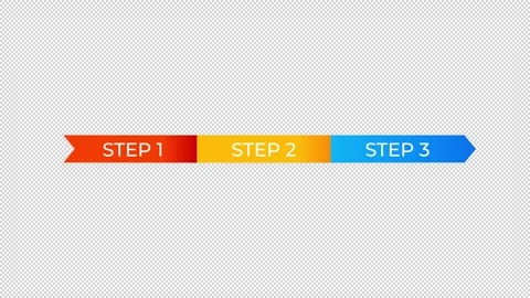 2 Steps Infographic Stock Videos – Royalty-Free HD & 4K Videos | Pond5