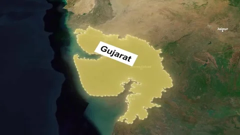 Gujarat Map Stock Videos – Royalty-Free HD & 4K Videos