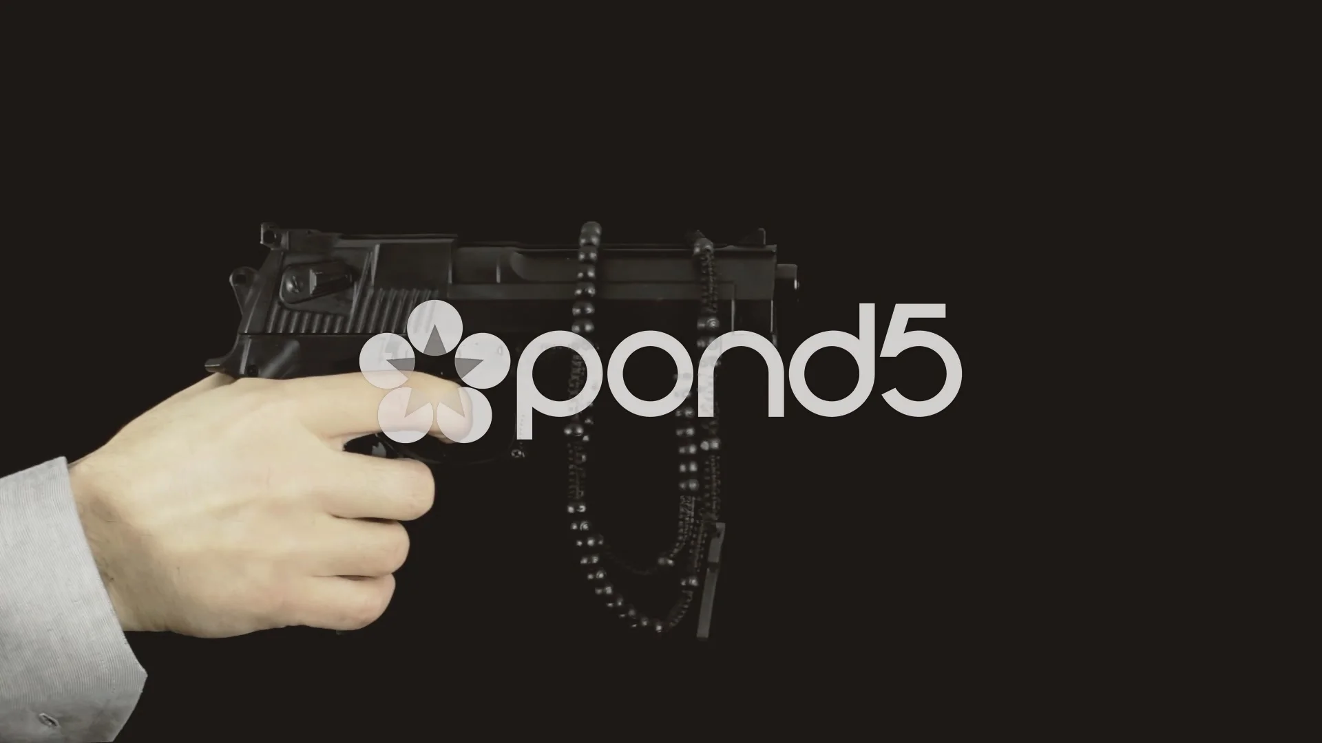 Gun In Hand Wallpaper