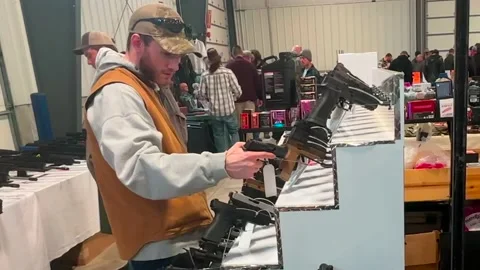 Gun Show Stock Footage ~ Royalty Free Stock Videos | Pond5