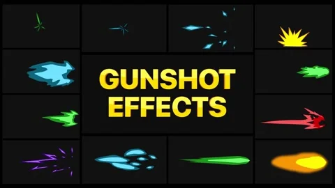 After Effects: Gunshot Effects | After Effects #135042049