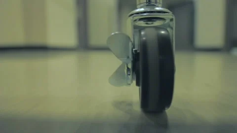 Gurney Wheel Racing through Hospital in ... | Stock Video | Pond5