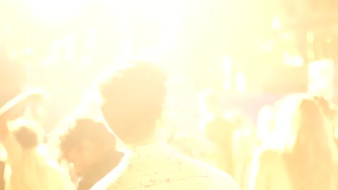 Dancing Man In A Rave Party Stock Video Footage | Royalty Free Dancing ...