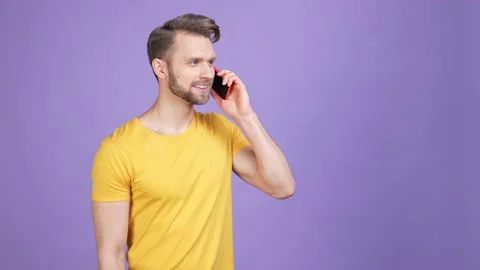 Guy tell say device friend isolated vivi... | Stock Video | Pond5