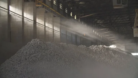 gypsum building materials factory, gypsu... | Stock Video | Pond5