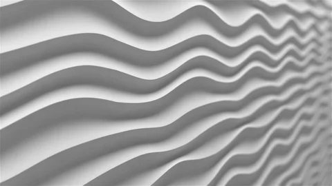 Gypsum Panel 3d Wall. Looped Animation | Stock Video | Pond5