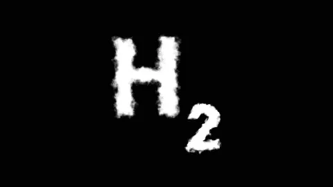 H2 or Hydrogen Molecule Symbol Smoke Clo... | Stock Video | Pond5