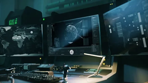 Hacker accessing the secret target ip ad... | Stock Video | Pond5