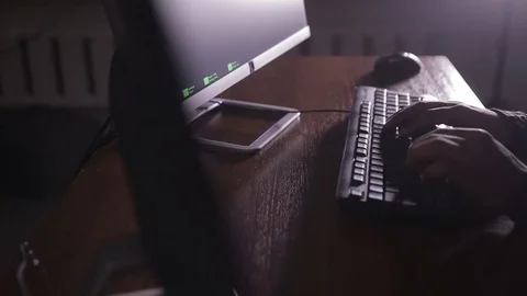 Hacker Typing Stock Footage ~ Royalty Free Stock Videos | Pond5