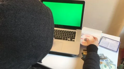 Computer Hacker Green Screen Stock Video Footage | Royalty Free ...