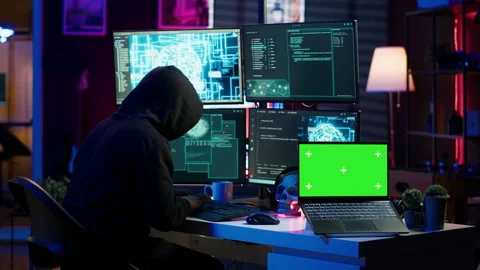 Hacker Green Screen Stock Footage ~ Royalty Free Stock Videos | Pond5