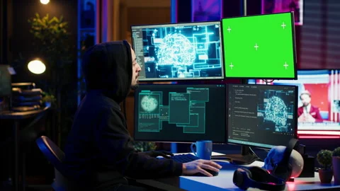 Hacker Green Screen Stock Videos – Royalty-Free HD & 4K Videos | Pond5