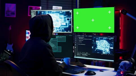 Hacker Green Screen Stock Videos – Royalty-Free HD & 4K Videos | Pond5