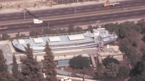 Haifa, Israel - 1979: ship memorial disp... | Stock Video | Pond5