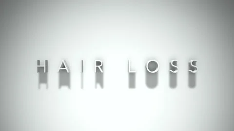 Hair Loss Animation Stock Footage ~ Royalty Free Stock Videos | Pond5