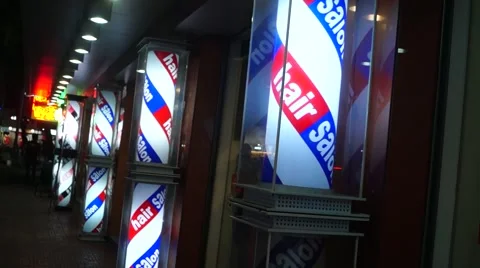 Hair Salon Signs Stock Videos – Royalty-Free HD & 4K Videos | Pond5