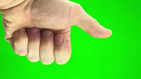 Raising Hand Green Screen Stock Footage ~ Royalty Free Stock Videos ...
