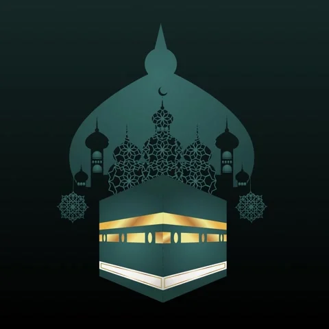 Hajj Islamic Pilgrimage Mecca Animation ... | Stock Video | Pond5