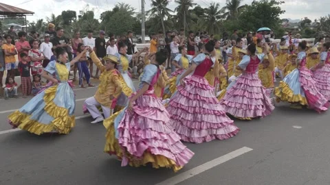 Halad Inasal street dancing festival, Ce... | Stock Video | Pond5