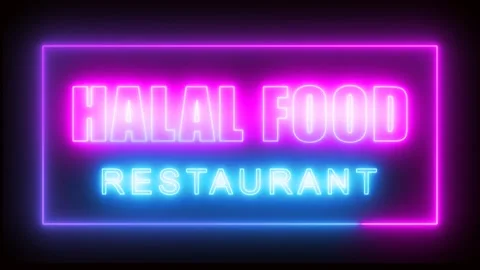 Halal Food Logo Stock Footage ~ Royalty Free Stock Videos | Pond5