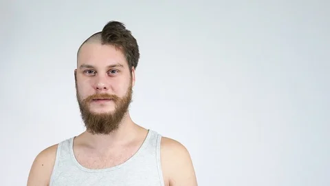 Baldness Before After Stock Footage ~ Royalty Free Stock Videos | Pond5