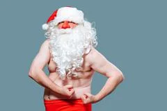 Naked santa claus store