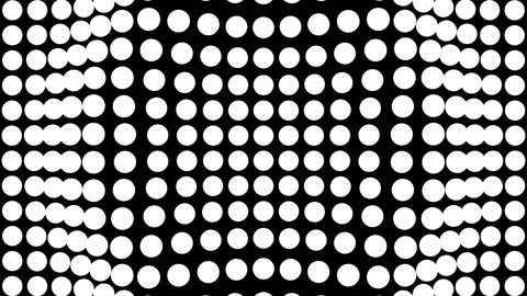 Halftone dot wave animation background, ... | Stock Video | Pond5