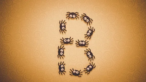 Halloween Animation "BOO" - Stop Motion ... | Stock Video | Pond5