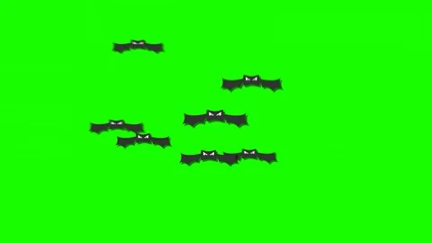Greenscreen Bats Stock Video Footage | Royalty Free Greenscreen Bats ...